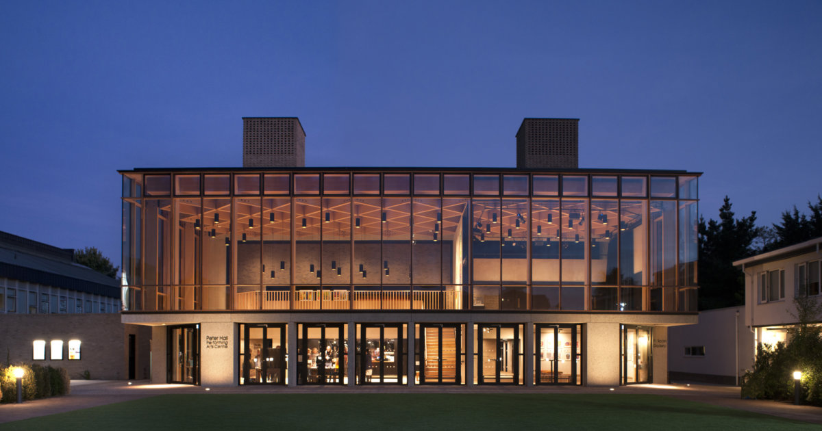 The Peter Hall Performing Arts Centre, The Perse School - Theatre ...