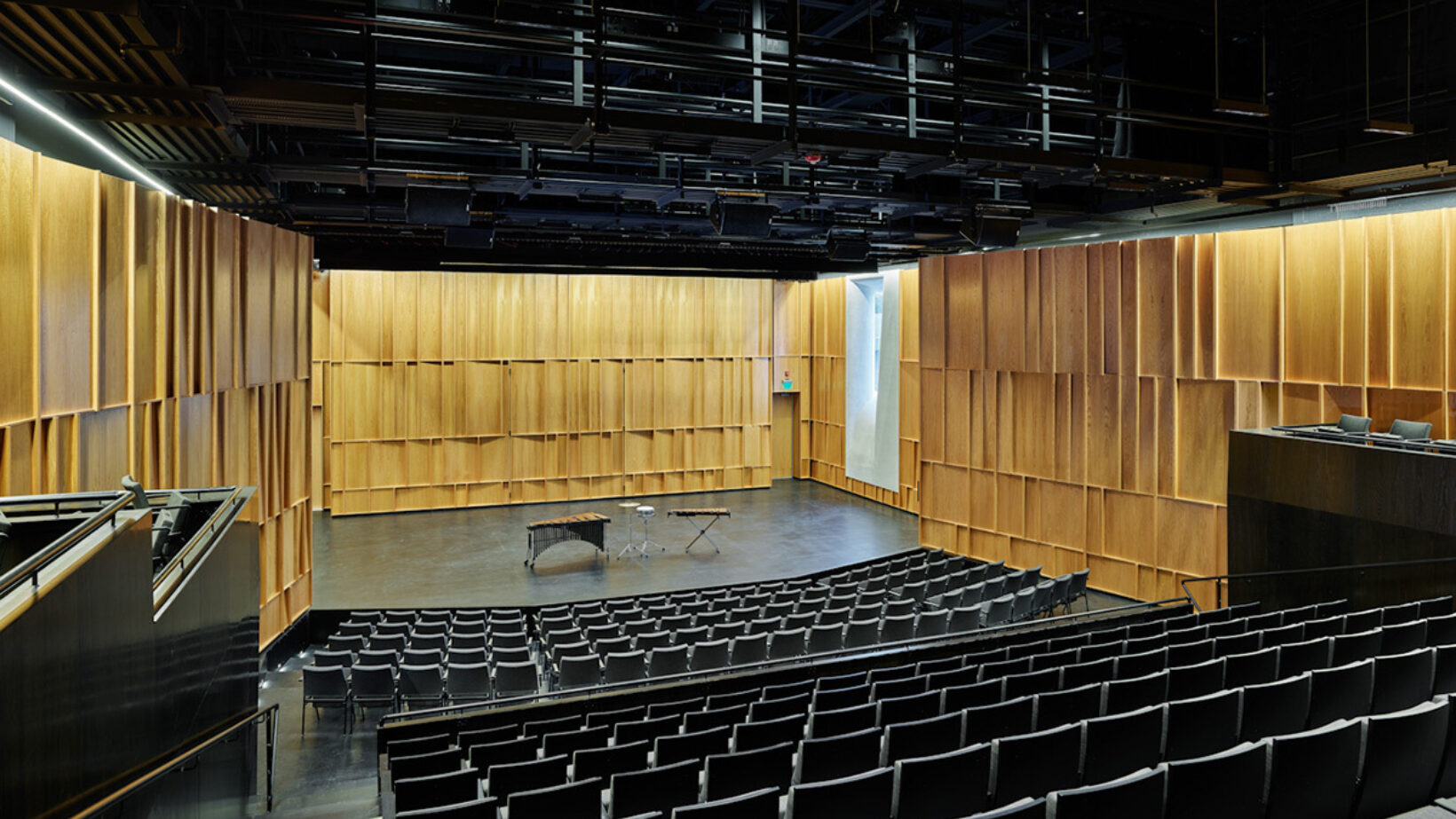 Thaden School - Theatre & Venue Design - Charcoalblue