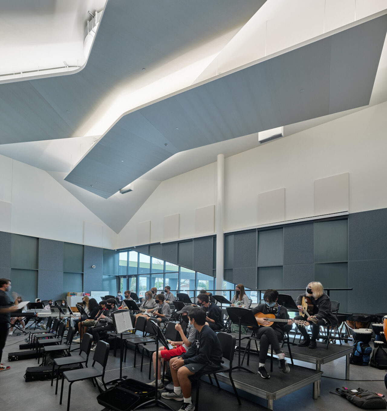 Thaden School - Theatre & Venue Design - Charcoalblue